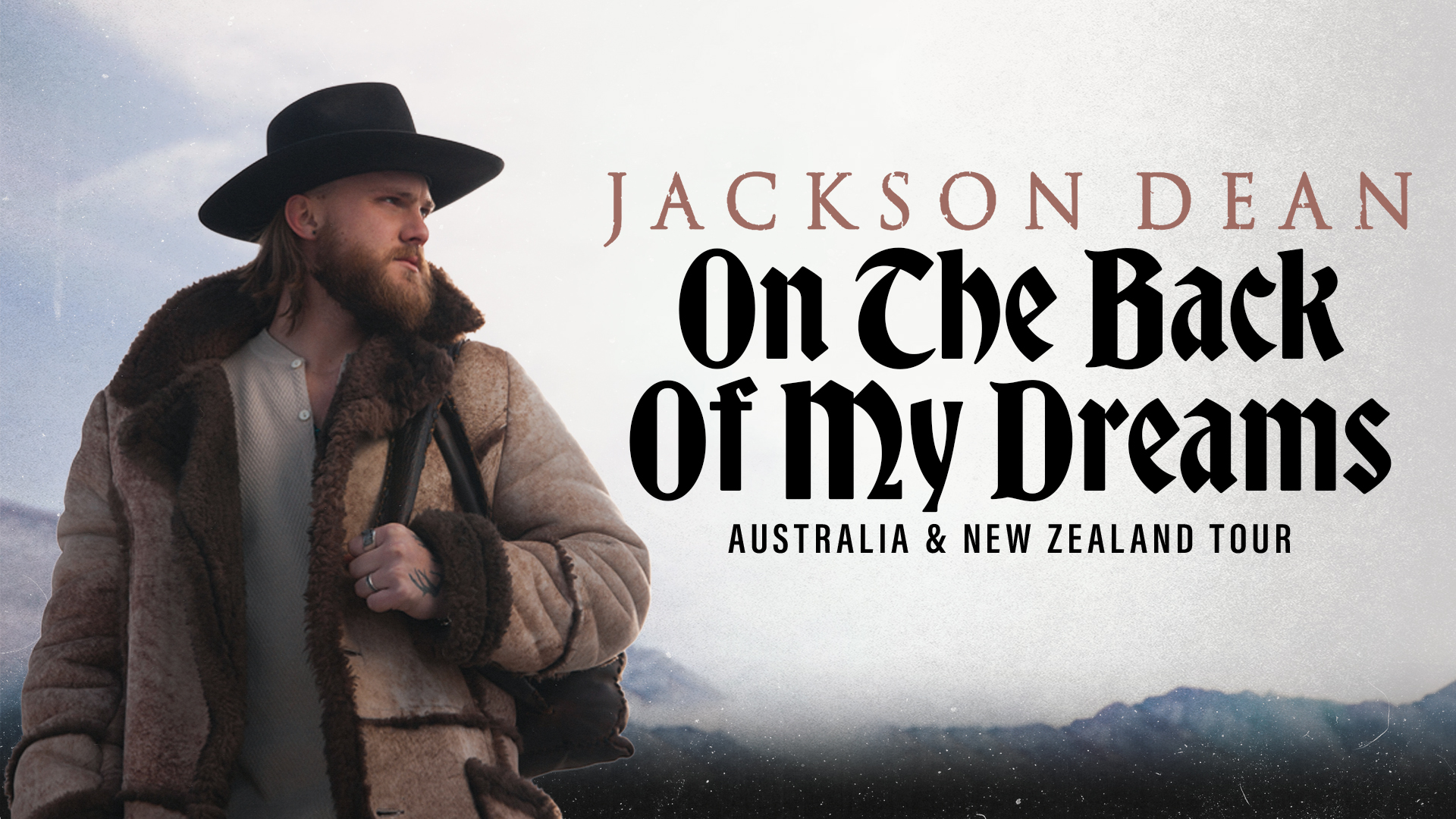 Jackson Dean | Concert Dates & Tickets | Frontier Touring