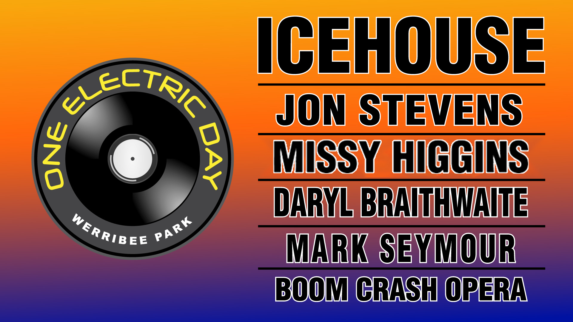 One Electric Day | Concert Dates & Tickets | Frontier Touring