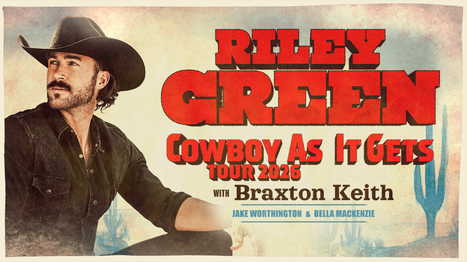 Riley Green | Concert Dates & Tickets | Frontier Touring