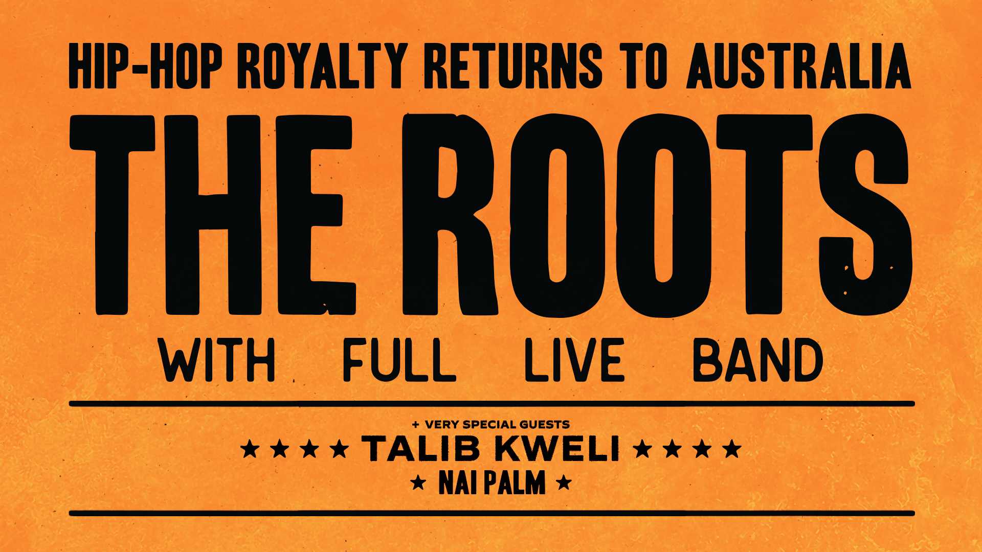 The Roots | Concert Dates & Tickets | Frontier Touring