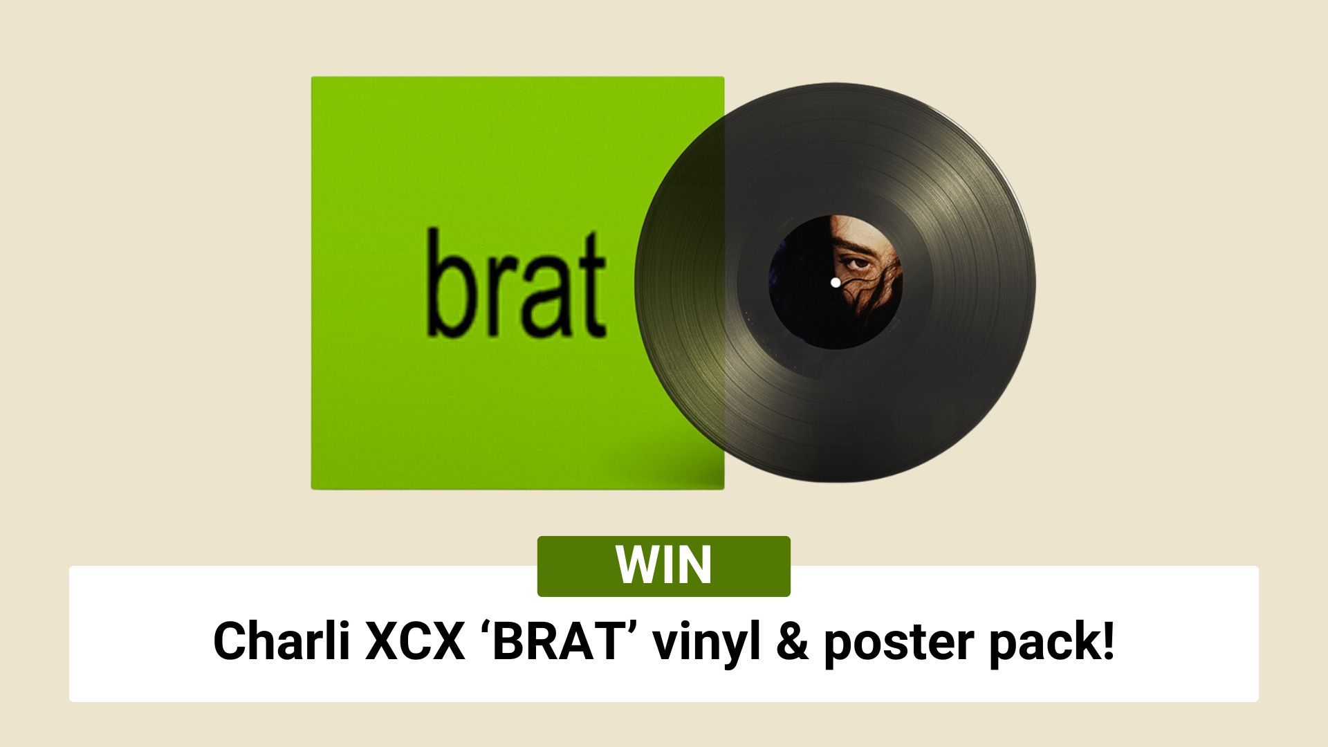 Win a Charli XCX ‘BRAT’ poster + vinyl pack! | Frontier Touring