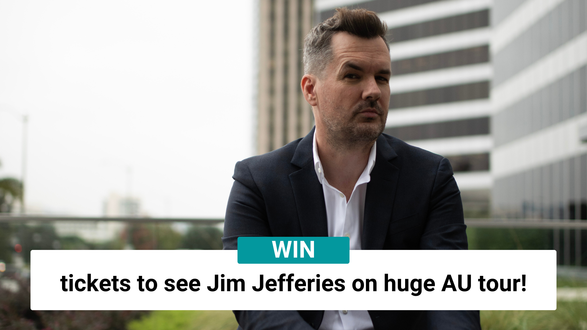 Win tickets to see Jim Jefferies! | Frontier Touring